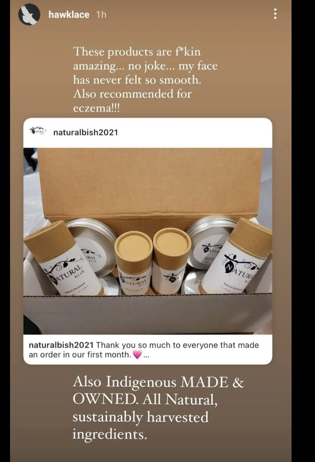 Real Ingredients. Real Results – Natural bish